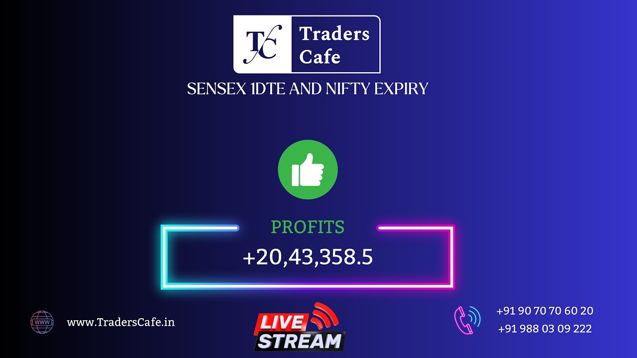 20 Lacs Profit| Live Trading 29th August | Sensex & Nifty Live Trading ...