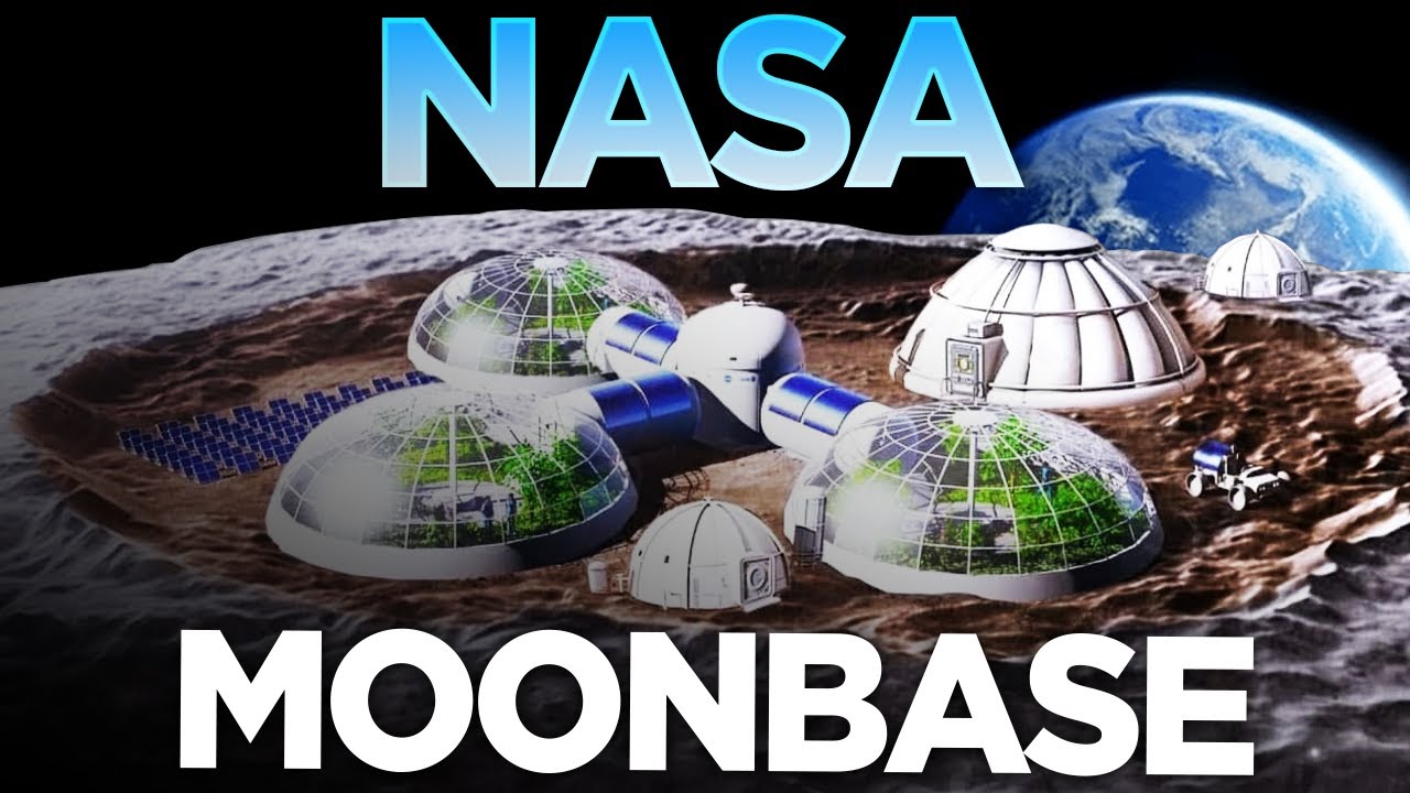 GAME OVER! NASA'S NEW INCREDIBLE MOON BASE | NASA MOON BASE - YouTube