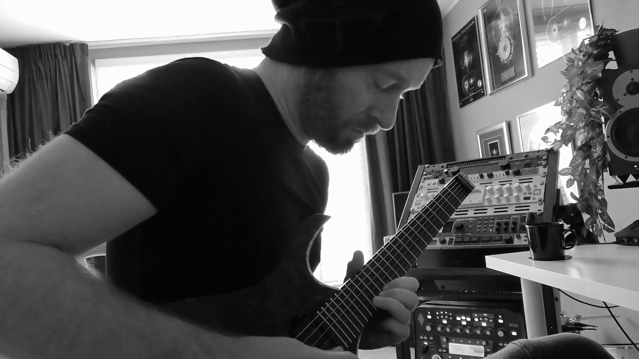 Ruud Jolie (Within Temptation) recording a guitarsolo for my new ...
