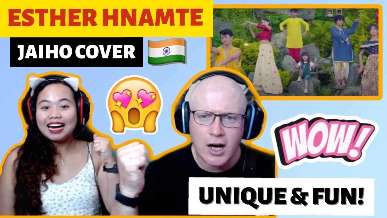 ESTHER HNAMTE - JAI HO (Cover Song) REACTION! 🇮🇳 - YouTube