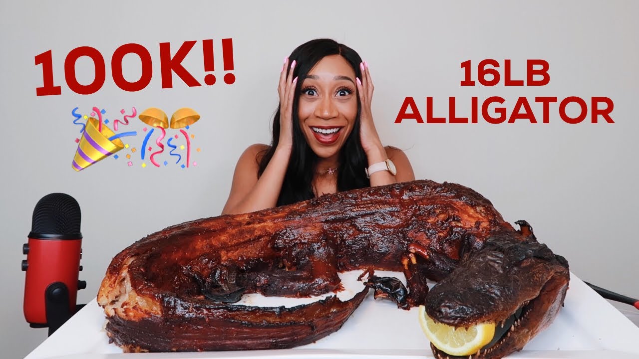 16LB WHOLE ALLIGATOR 100K CELEBRATION!! 🎉 - YouTube