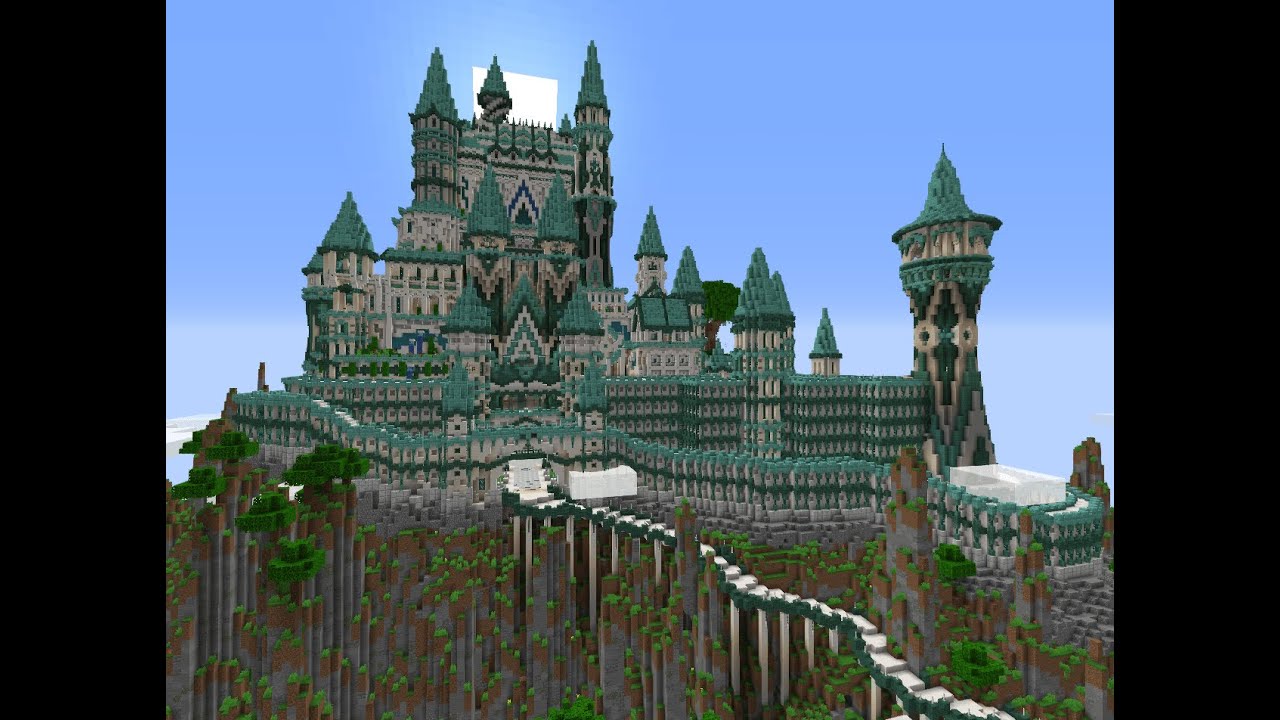 Celestial Castle little tour Minecraft - YouTube