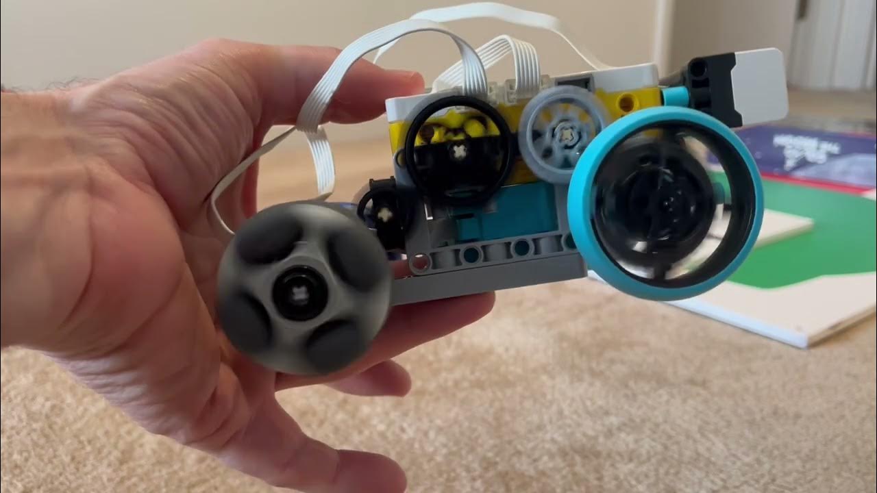 SPIKE Prime 4WD driving Base - YouTube