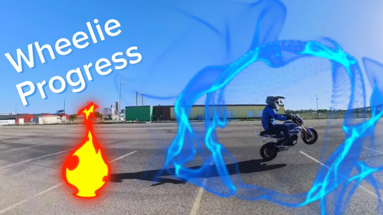 Wheelie Progress Day 4! - YouTube