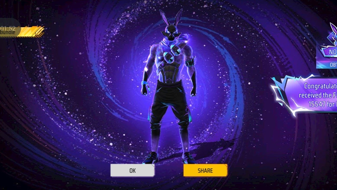 Finally Galactic Bunny Bundle Milgaya No. 00001 500000 Diamond Me - YouTube