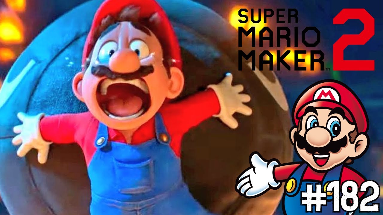 Super Mario Maker 2 Part 182- The Mario Movie Video Game - YouTube