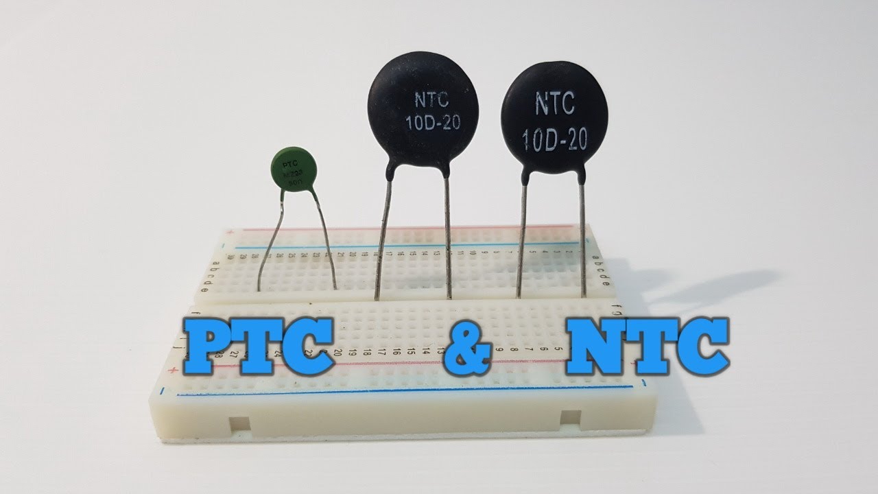PTC และ NTC Thermistor เอาหัวแร้งจี้แนบ เทอมิสเตอร์ - YouTube