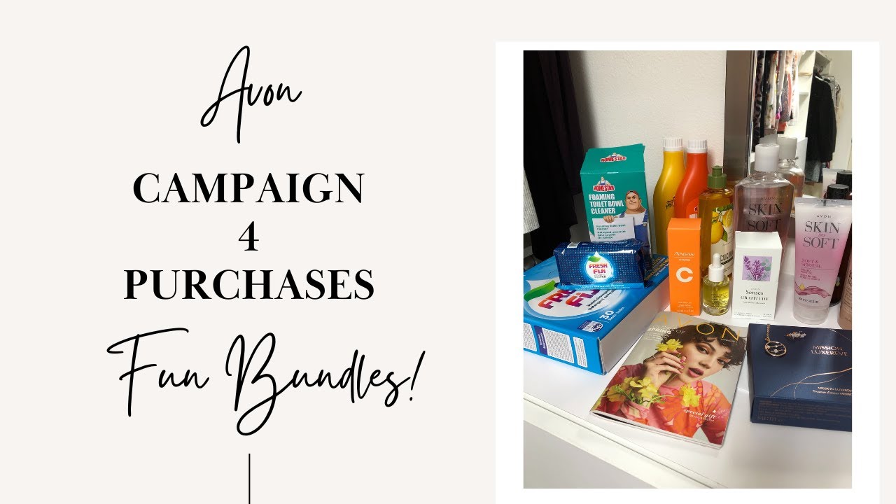 Avon Campaign 4 Purchases - YouTube