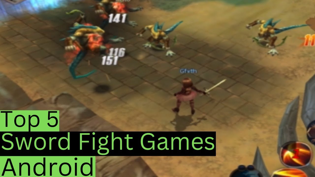 Top 5 SWORD FIGHT Games for Android 2022 - YouTube