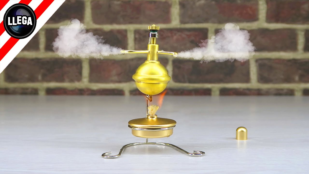 DIY Project: Steam Water Engine for Beginners - Do It Yourself! - YouTube