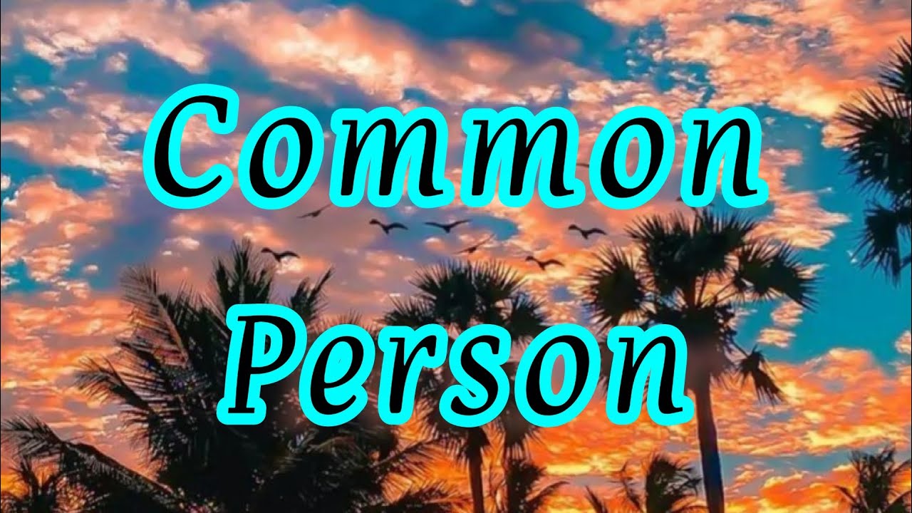 Burna boy - common person (official music video lyrics) - YouTube