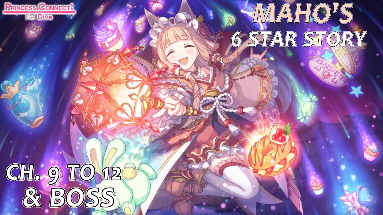 Princess Connect Re:Dive - Maho's 6 Star EX Character Story & Boss Fight, Chapters 9 to 12 - YouTube