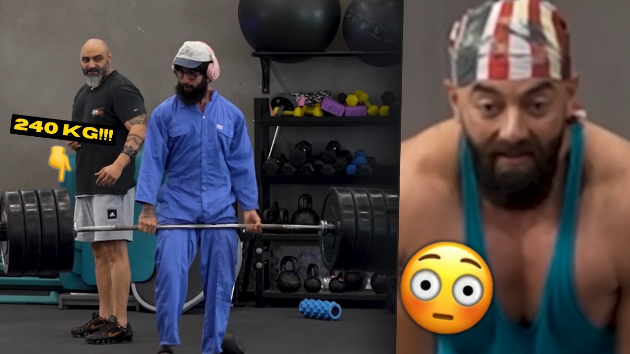 These Bodybuilders Couldn't Believe This Cleaner DID THIS... 😳 - YouTube