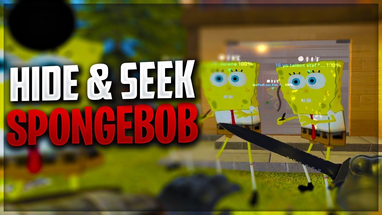 HIDE & SEEK EPIC CU SPONGEBOB SI PATRICK!! - YouTube