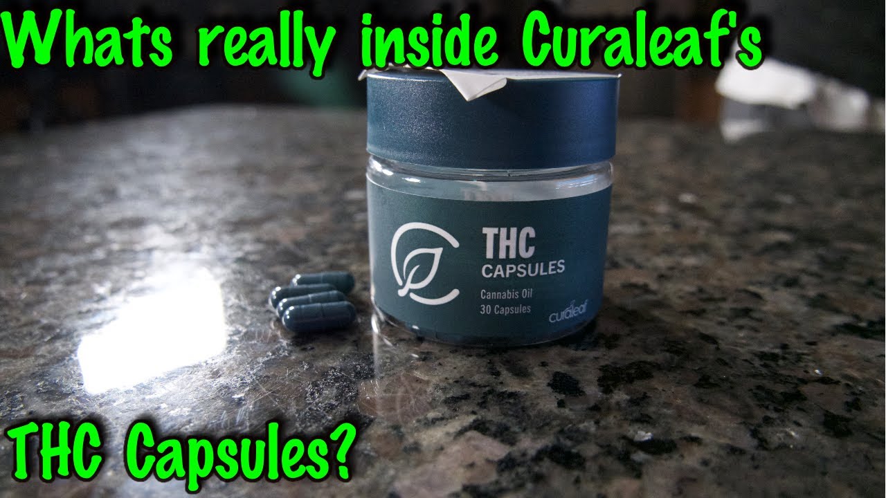 Whats really inside Curaleaf's THC Capsules? - YouTube
