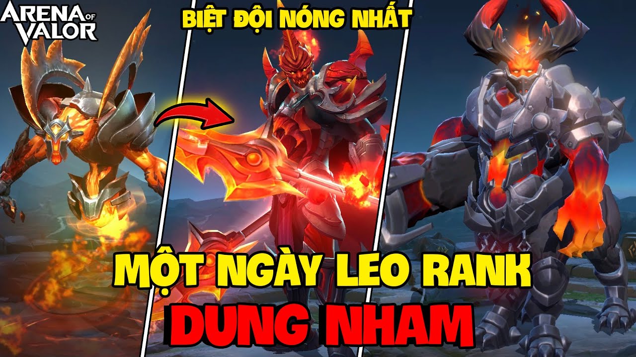 VUX MỘT NGÀY LEO RANK CAO THỦ VỚI BIỆT ĐỘI DUNG NHAM COMBO NÓNG NHẤT ...