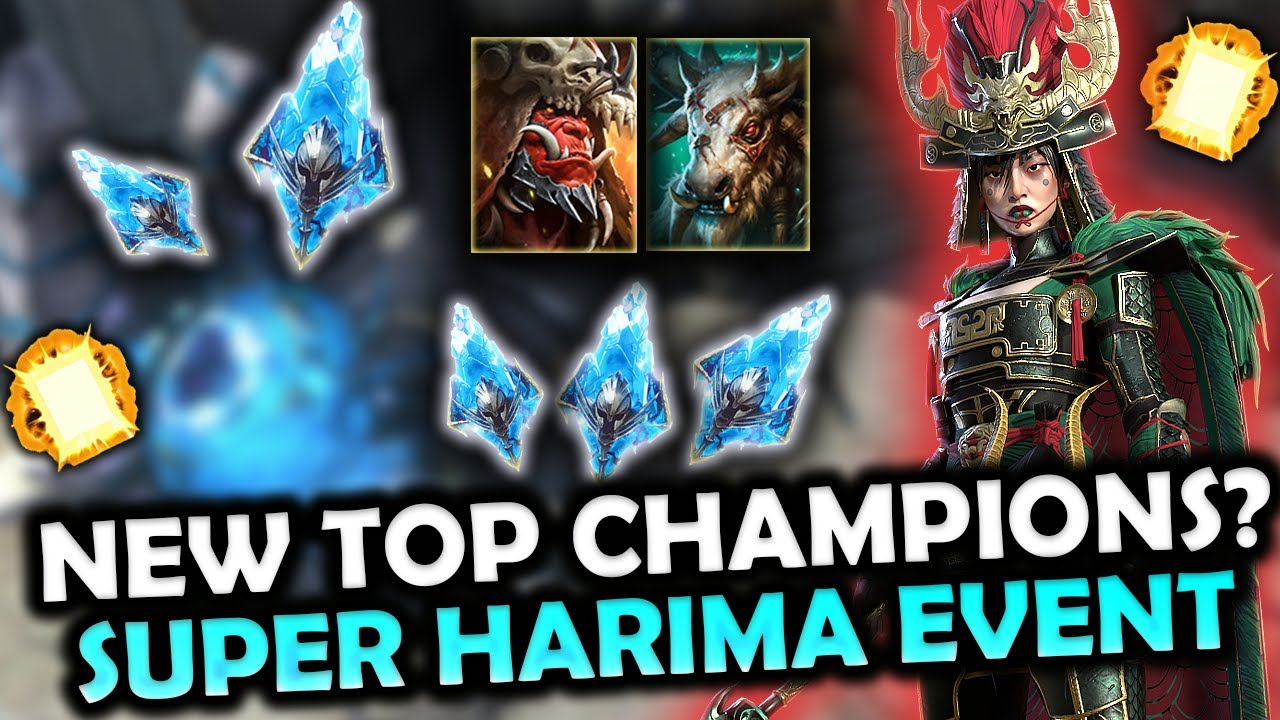 Harima Is MORE OP Than You Think!! Pulling All Shards, New Champions ...