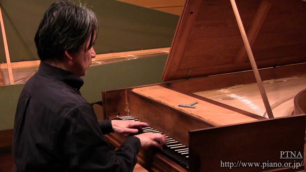 Bach, Johann Sebastian: Partita Nr.2 BWV 826 Rondo "Silbermann piano ...