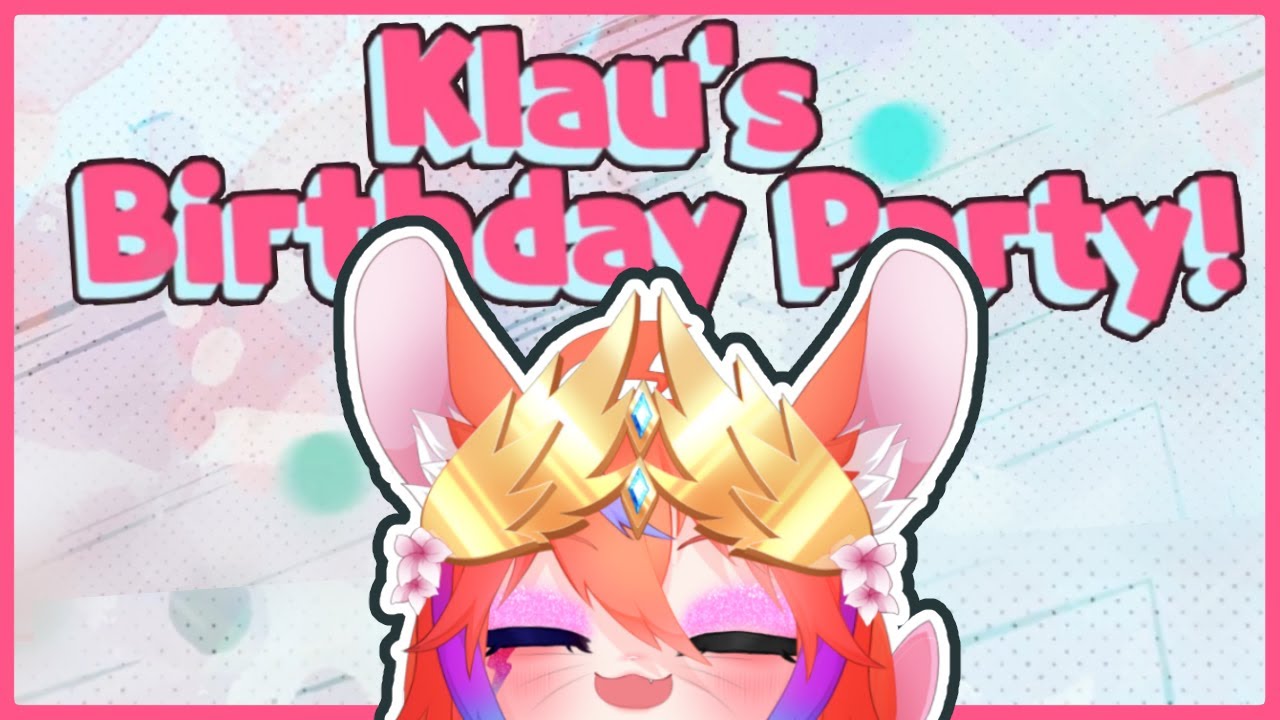 Klau's Birthday Chibi VTuber Debut! - YouTube
