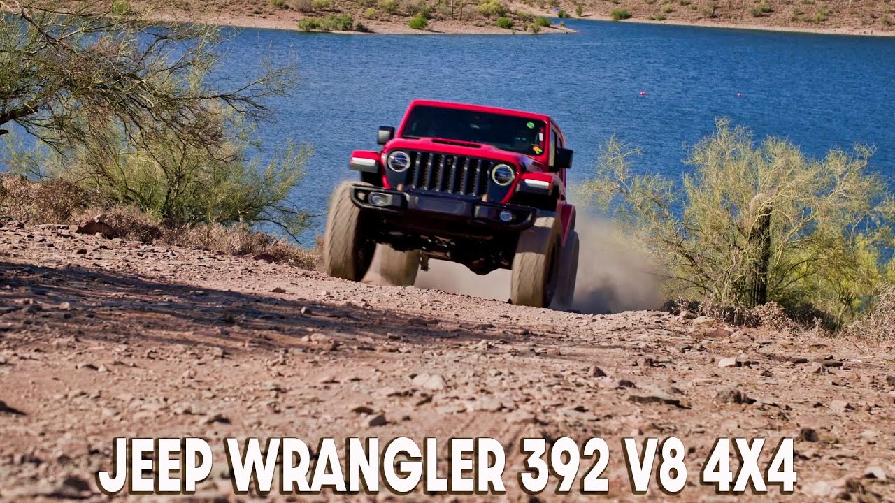 Custom Lifted 2021 Jeep Wrangler 392 V8 Rubicon 4x4 - Mean! - YouTube