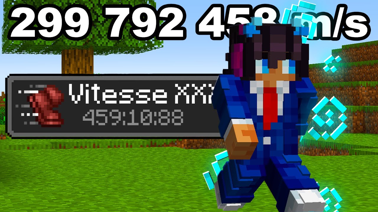 Devenir le Joueur le Plus RAPIDE de Minecraft - YouTube