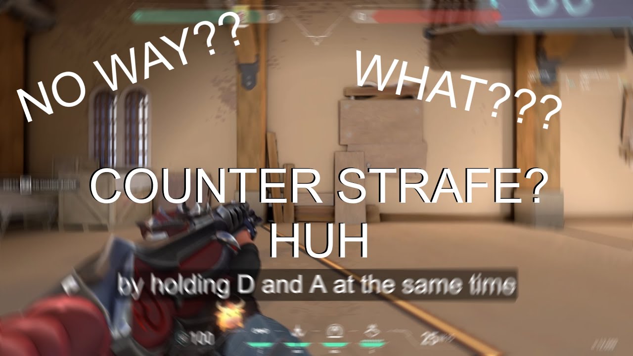 counter strafing - valorant fundamentals - YouTube