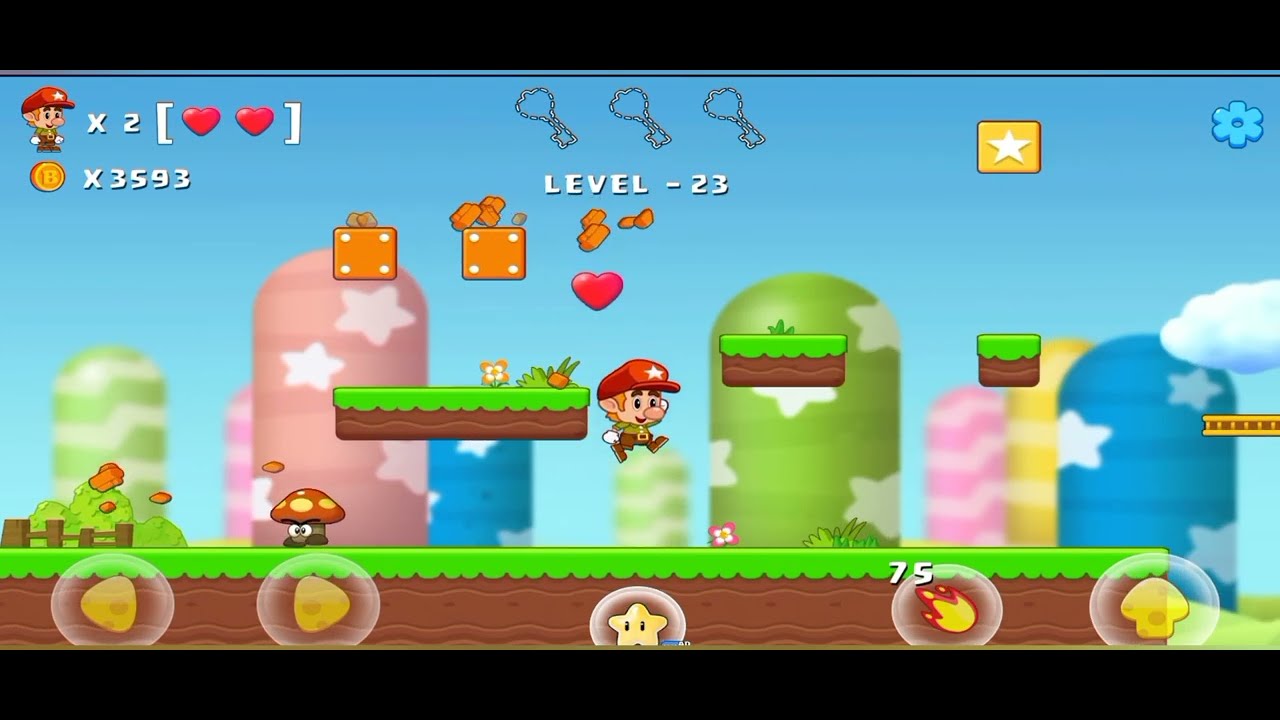 Super Billy's World Level 20 to 25 Super Mario ADVENTURE ...
