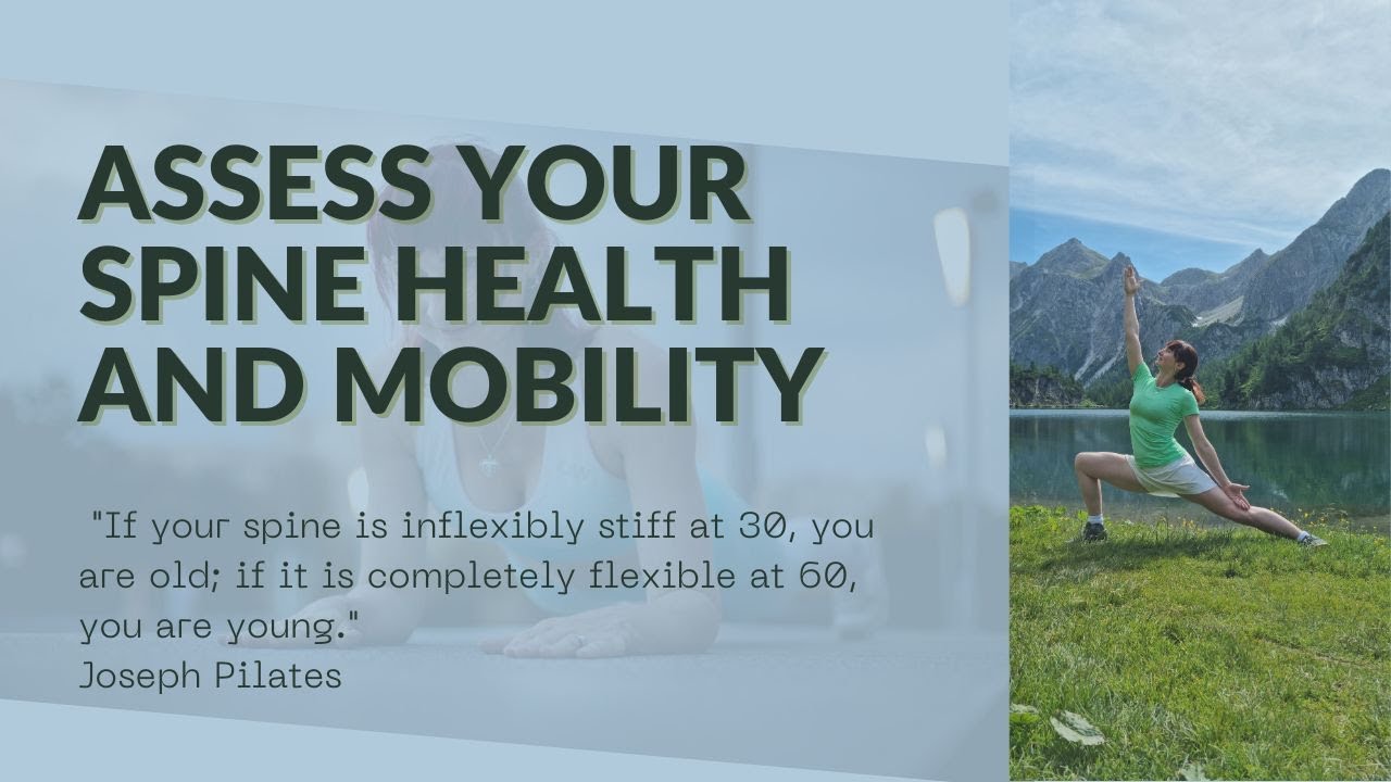 Spine articulation and mobility. Test to assess Your back health - YouTube