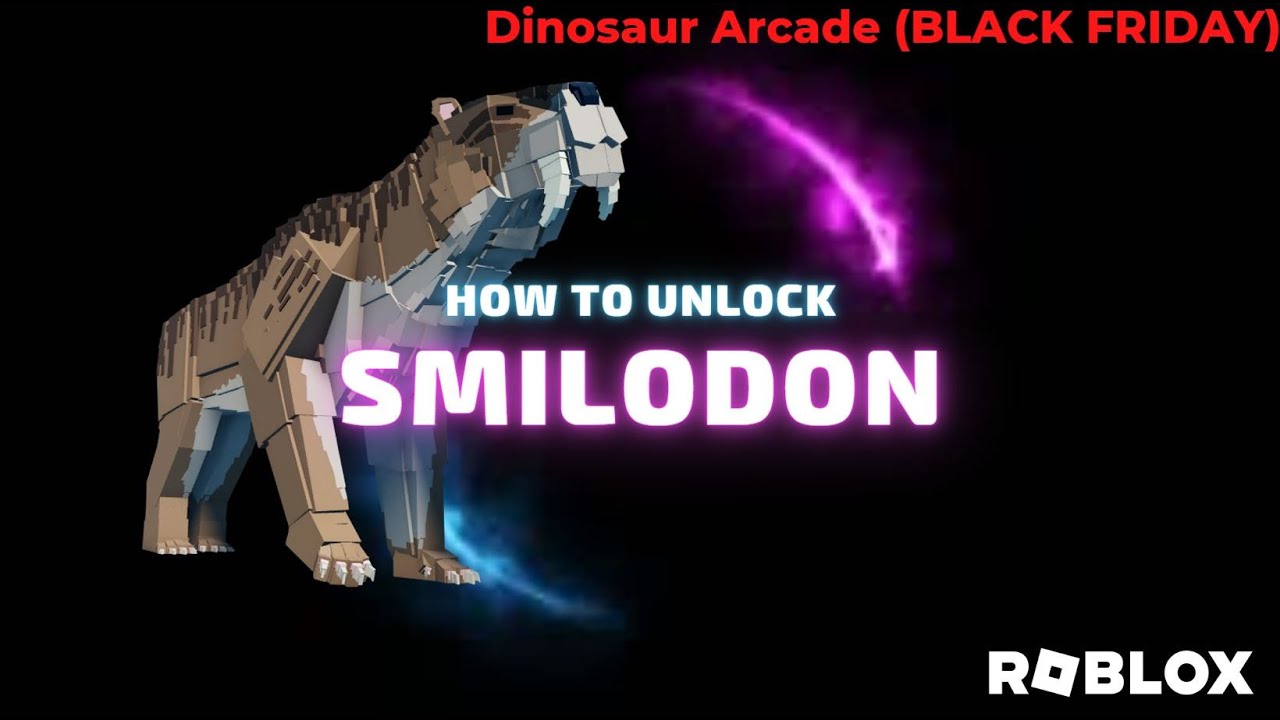Dinosaur Arcade (ERA Expansion Update) HOW TO GET SMILODON!!! - YouTube