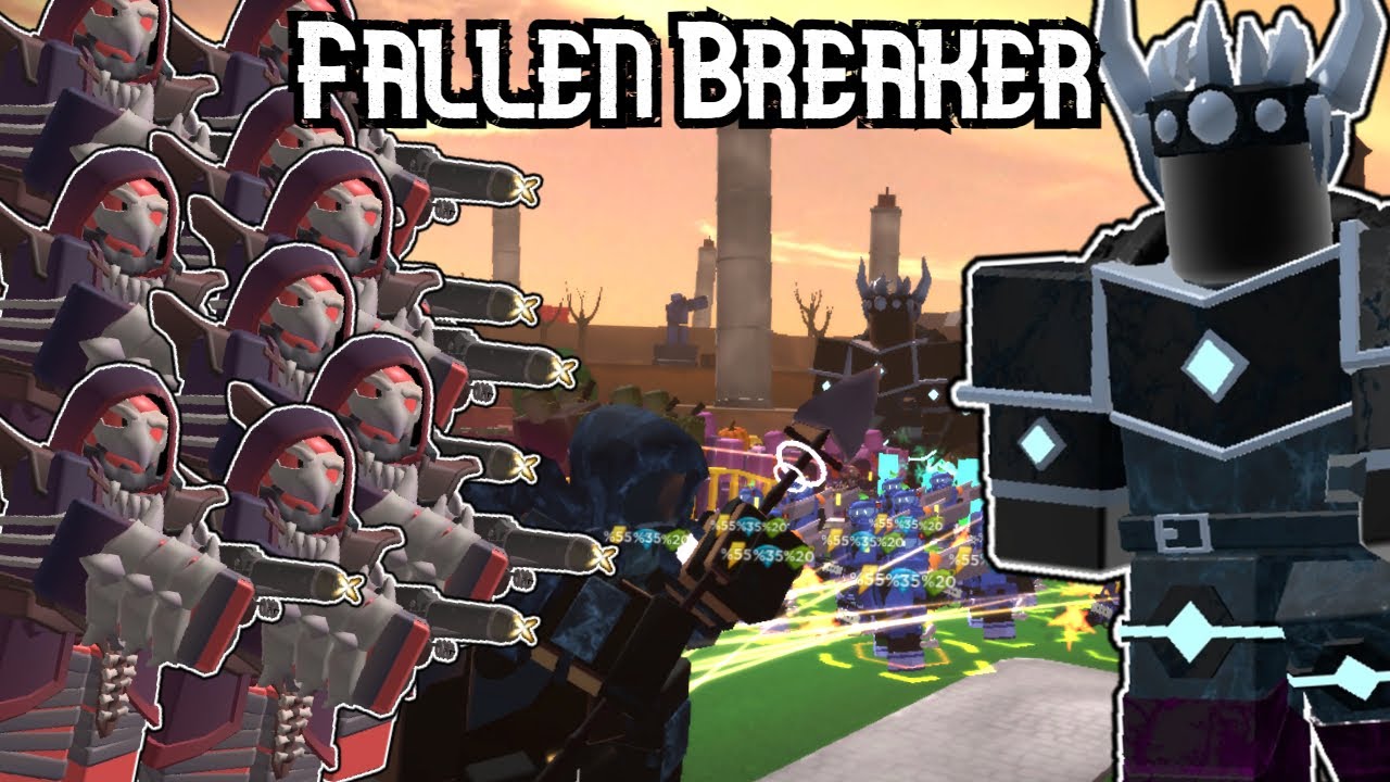 Fallen Breaker || SOLO FALLEN STRATEGY || Tower Defense Simulator - YouTube