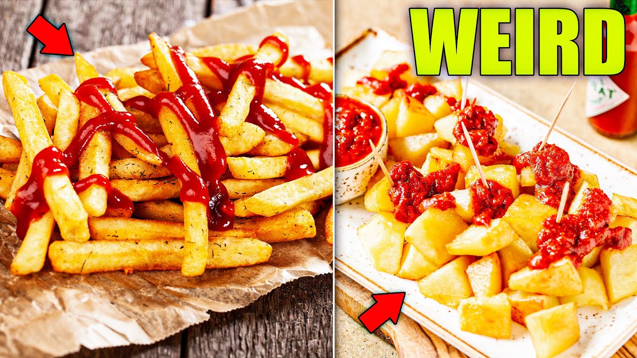 Weird Types of French Fries Around The World - YouTube