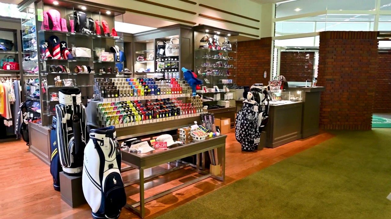 Elite Japan Katsura Golf Club - Pro Shop - YouTube