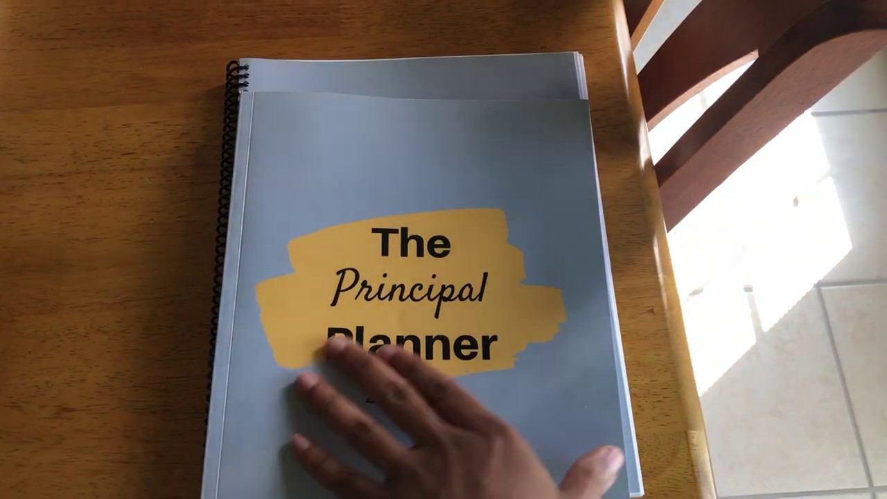 Introducing The Principal Planner - YouTube