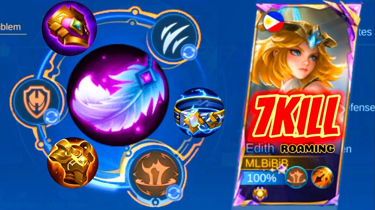 BEST BUILD & EMBLEMS FOR EDITH ( EDITH ROAMING ) EDITH TANK AMAZING ...