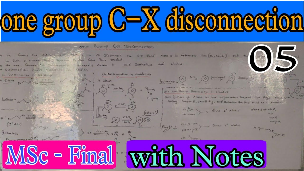 one group c-x disconnection | Disconnection Approach | - YouTube