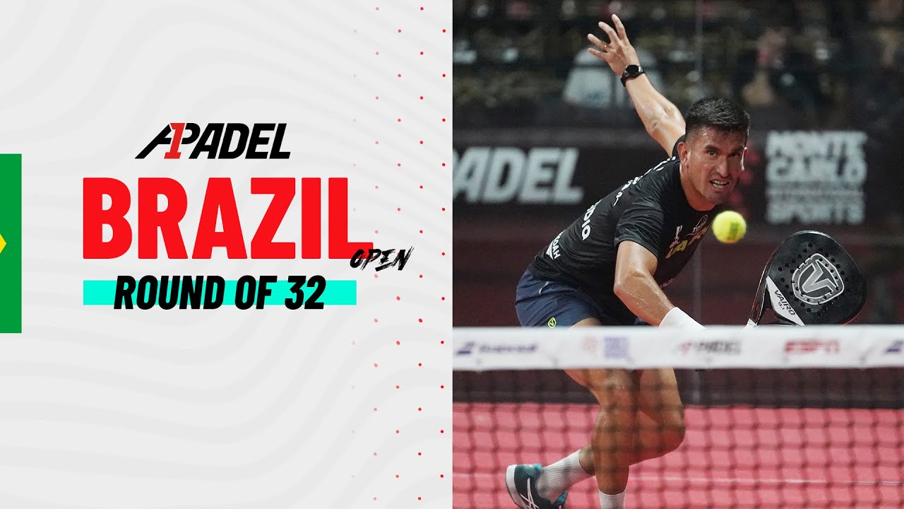 LIVE - ROUND OF 32 - DAY2 (MORNING) - BRAZIL OPEN - YouTube