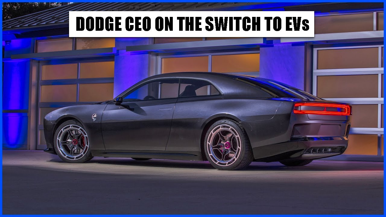 Dodge CEO on the Switch to EVs - YouTube