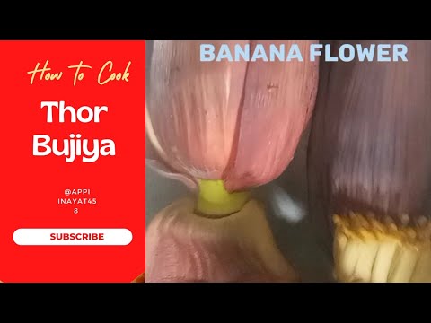 banana flower (thor) bujiya recipe very nice 😋 try it. - YouTube