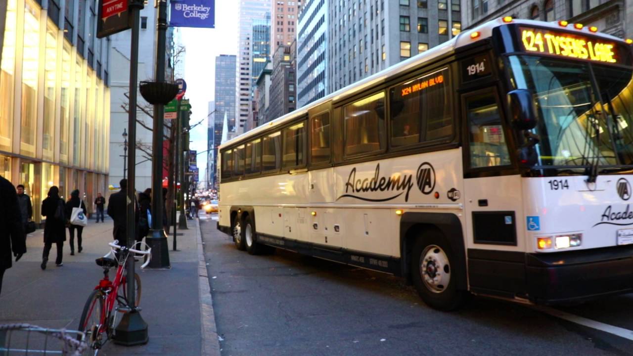 Ex-GO Transit / Academy Bus 2001-2002 MCI D4500 1914 On The x24 @ 5th ...