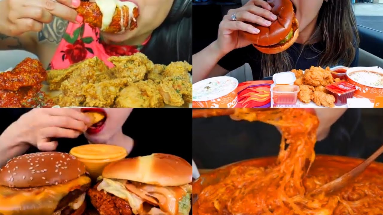 ASMR BEST EATING MUKBANG VIDEO / TASTY DELICIOUS 🤤 BITES / MUKBANG ...