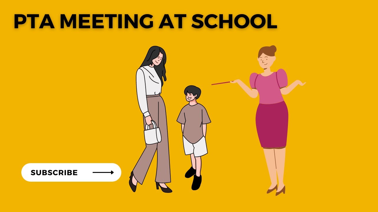 PTA meeting at school | Animated cartoon - YouTube