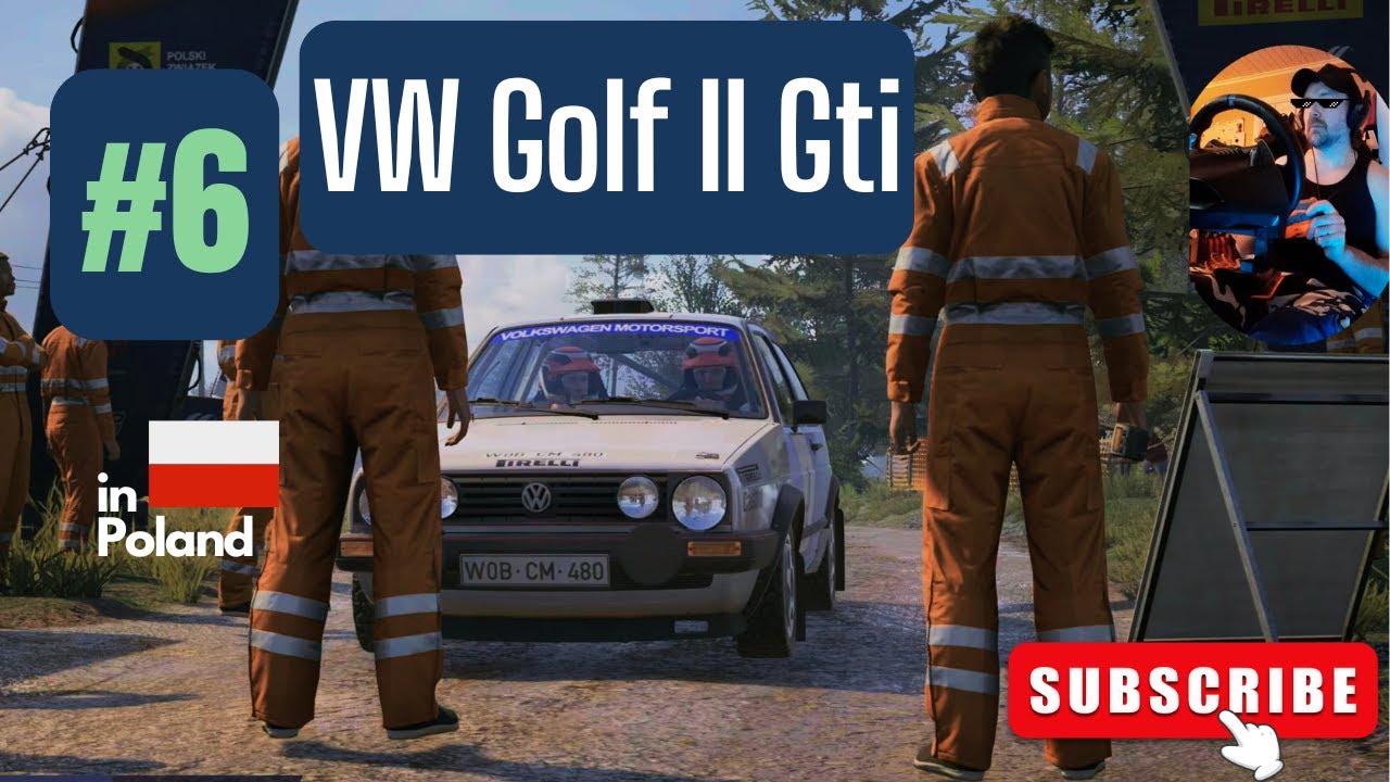 4K WRC VW GOLF gti in Poland - YouTube