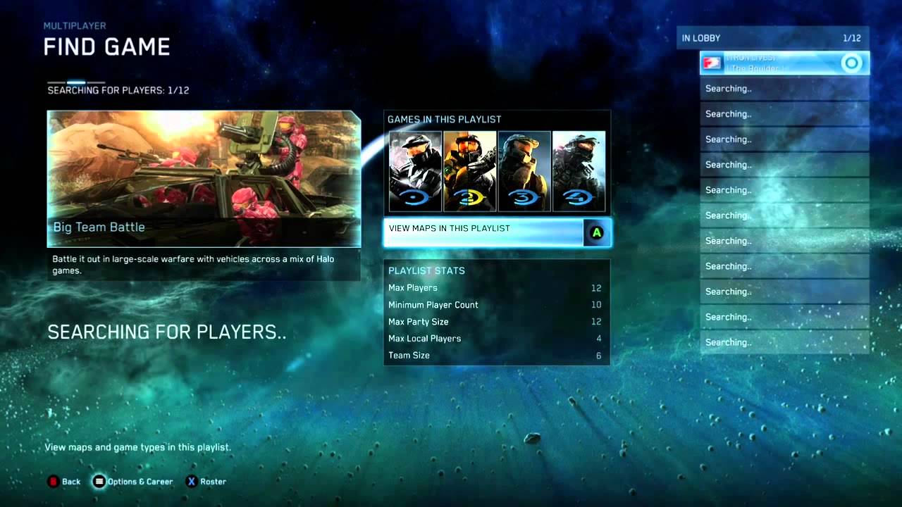 Halo: Master Chief Collection - Broken Matchmaking Test Upload - YouTube