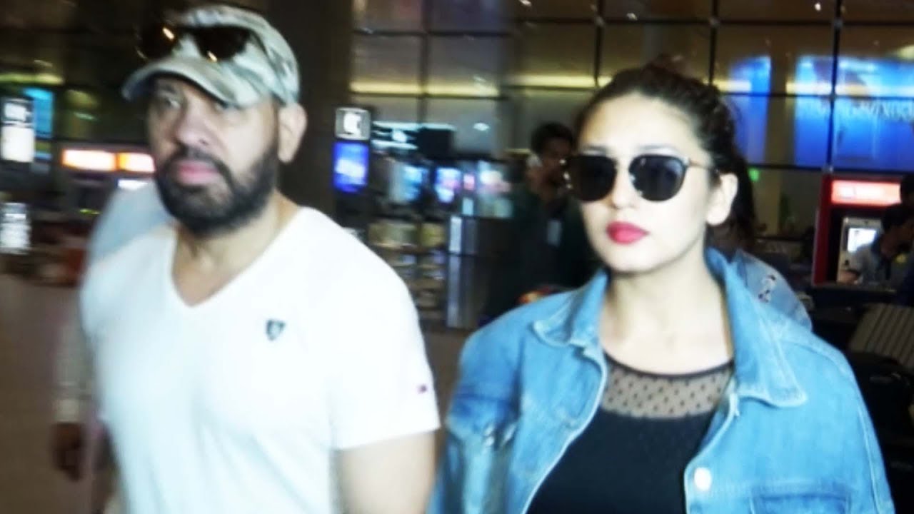 Salman's Bodyguard Shera Spotted With Huma Qureshi At Mumbai Airport ...