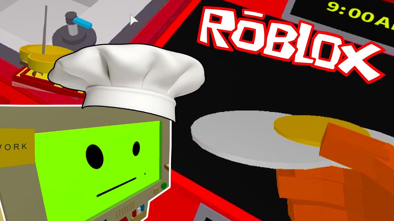Becoming a chef - Roblox job simulator - YouTube