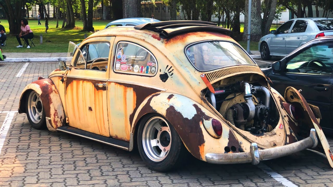 FUSCA RAT LOOK TURBO COM FUELTECH - YouTube