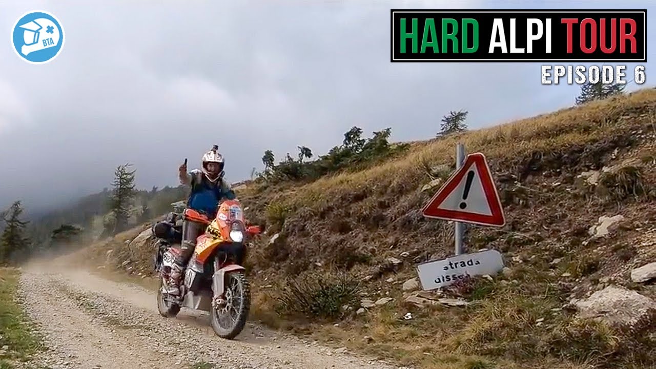 Road to Hard Alpi Tour Ep6: Big Bikes Riding Dirt In The Alps (Bodge ...