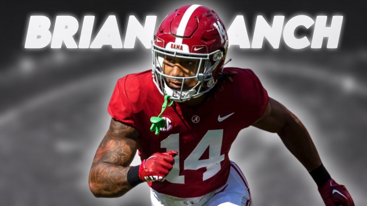 Brian Branch Alabama Safety Highlights || Best Safety In The Draft ...