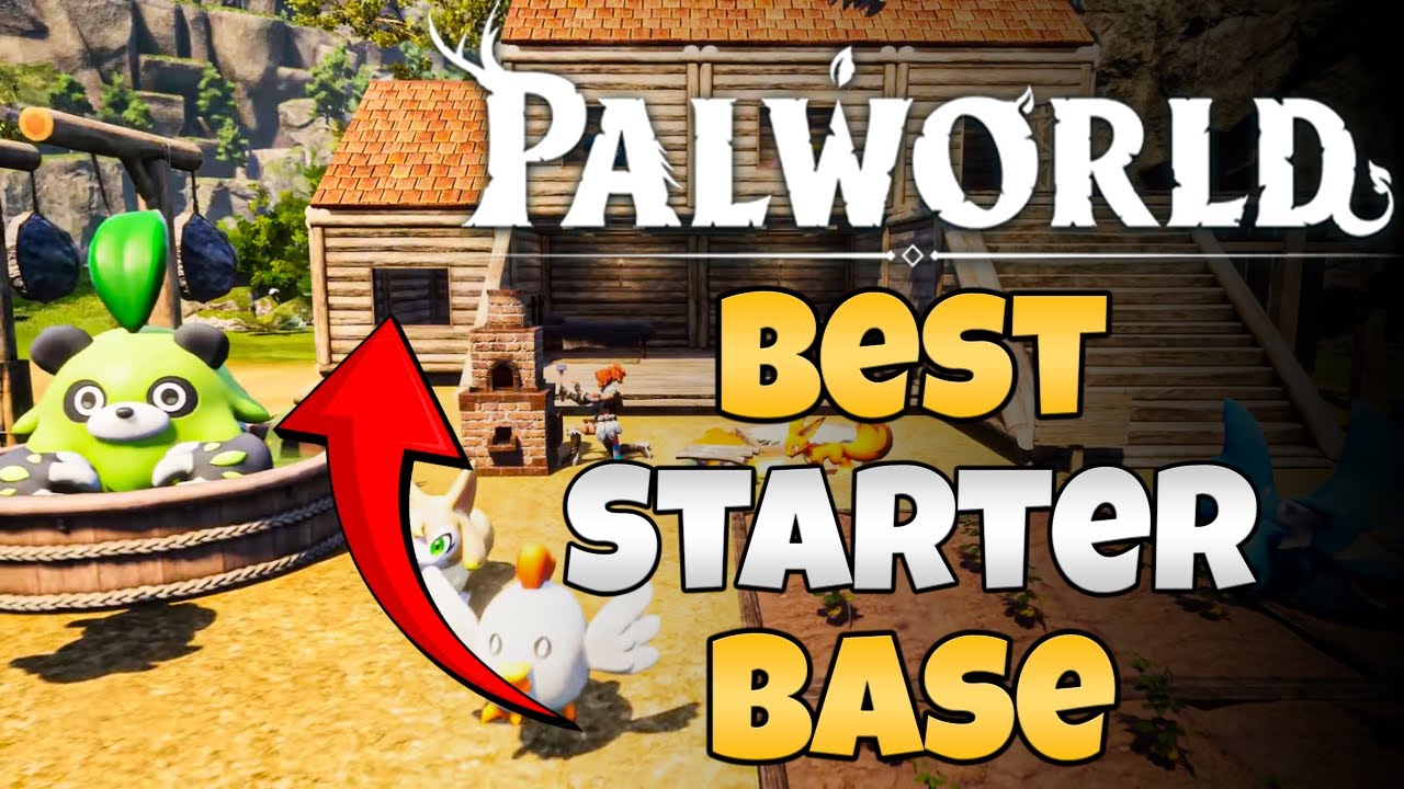 BEST PALWORLD BEGINNER BASE!!🏡 - YouTube