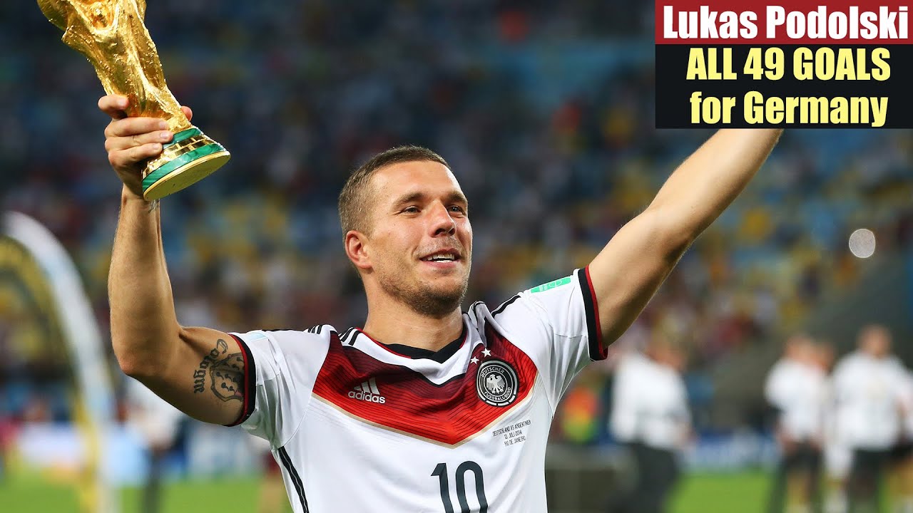 Lukas Podolski All 49 Goals for Germany 🇩🇪 - YouTube